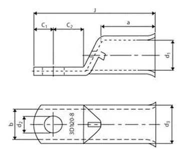 3D Tubular Cable Lugs